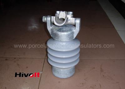 China Vertical Line Post Insulator 57-12 with Top Clamp | 330mm Length, 12.5KN Strength | ANSI C29.7 Standard for sale