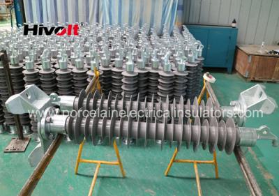China 69kV ANSI Standard Silicone Rubber Line Post Insulator - 1050mm Length, 2230mm Creepage Distance for sale