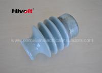 China ANSI C29.7 Porcelain Line Post Insulator 57-1 - 12.5 KN Strength, 356mm Creepage Distance, 3-Year Guarantee for sale