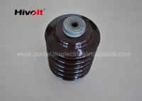 China H4-125 High Voltage Porcelain Post Insulator 4 KN Strength 210mm Length for Electrical Switches for sale