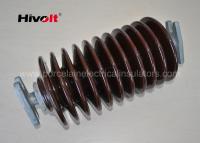 China 35KV Porcelain Station Post Insulator P13 Type - 380mm Length, 2.5KN Strength, 1000mm Creepage Distance for sale