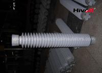 China TR286 Porcelain Post Insulator 1143mm Length 3050mm Creepage Distance for 145kV Substations for sale