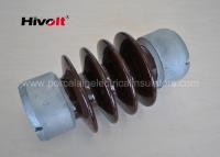 China C4-125 Brown Station Post Insulators - 4 KN Cantilever Strength, 125 kV Lightning Impulse Voltage for Electrical Switches for sale