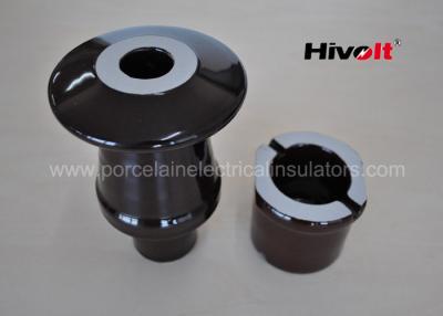 China Brown DIN 42539 Transformer Bushing Insulator 110mm Diameter for Oil Distribution Transformers for sale