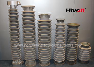 China Silicone Rubber Hollow Core Insulator 36kV 500kV Aluminum Flange IEC62155 for sale