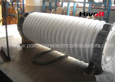 China 132kV High Voltage Composite Hollow Insulator - 1200mm Height, 25kN Bending Load for HV Capacitors for sale