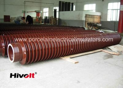 China 800kV Hollow Core Insulator for Current Transformers - 6300mm Height, 20,000mm Creepage Distance, IEC62155 Compliant for sale