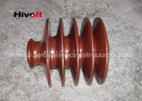 China BS Standard 33kV Pin Insulator with Zinc Thread - 340mm Height, 845mm Creepage Distance for Distribution Lines for sale