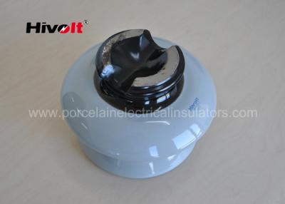 China ANSI 56-2 Porcelain Pin Insulator 33kV with Semi-Conductive Glaze - 165mm Height, 432mm Creepage Distance for sale