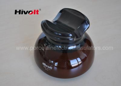 China ANSI 55-4 Pin Type Porcelain Insulator 140mm Diameter 229mm Creepage Distance with Radio-Free Glaze for sale
