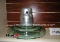 China U300B Toughened Glass Insulator - 300KN Mechanical Strength, 490mm Creepage Distance for Transmission Lines for sale
