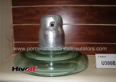 China U300B Toughened Glass Insulator - 300KN Mechanical Strength, 490mm Creepage Distance for Transmission Lines for sale
