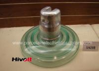 China U420B Toughened Glass Suspension Insulator - 420KN Strength, 550mm Creepage Distance, IEC Certified for sale