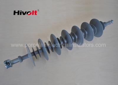 China 69kV Composite Long Rod Insulator with 70KN Mechanical Load and 2330mm Creepage Distance - Ball Socket Connection for sale