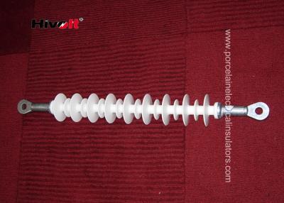 China DS-46N 46kV High Voltage Transmission Line Insulator - Silicone Rubber, White Color, 60% Higher Mechanical Load for sale