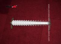 China 46kV ANSI Custom Dead End Insulator IEC DS-35CW White Silicone Rubber for Railway Systems for sale