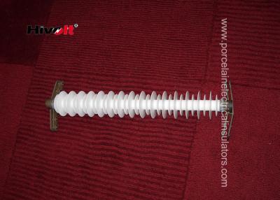 China 46kV ANSI Custom Dead End Insulator IEC DS-35CW White Silicone Rubber for Railway Systems for sale