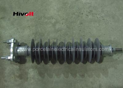 China 35kV Silicone Rubber Line Post Insulator 450mm Length 580mm Creepage Distance for Distribution Lines for sale