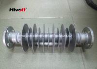 China 35kV Silicone Rubber Post Type Insulator with 8 KN Strength and 400mm Length for Electrical Substations for sale