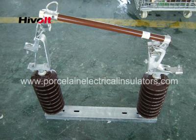 China 46KV Porcelain Dropout Fuse Cutout - 200A Rated Current, 12kA Breaking Capacity for High Voltage Distribution for sale
