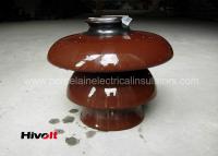 China 69kV ANSI 56-5 Pin Post Insulator - 318mm Height, 864mm Creepage Distance, C-130 Porcelain Construction for sale