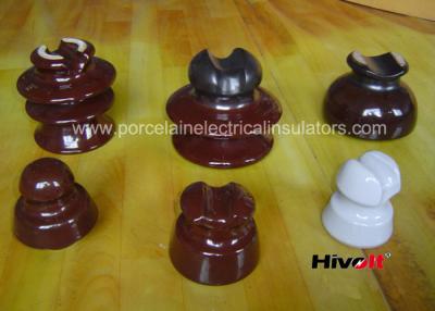 China 11kV Porcelain Pin Type Insulators with Porcelain Thread - IEC/ANSI/BS Compliant for Distribution Lines for sale