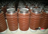 China Professional Porcelain Line Post Insulator 55kV High Voltage N Neck - 432mm Length, 12.5KN Strength for sale