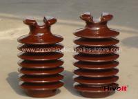 China 24kV Tie Top Neck Line Post Insulator for Distribution Lines - High Aluminum Porcelain C130 with Cast Iron Thread Insert for sale