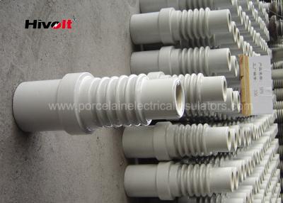 China IEC Standard Transformer Bushing Insulator 20kV 2000A Grey Porcelain Wall Bushing for sale