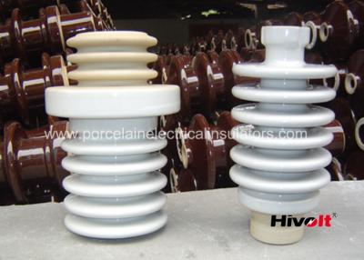 China DIN Standard 20kV 2000A Transformer Bushing Insulator High Aluminum Porcelain Grey for sale