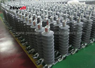 China 46KV Horizontal Composite Line Post Insulator with 1100mm Creepage Distance and 10KN Cantilever Strength for sale