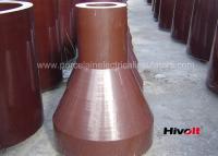 China White / Brown / Grey Color Hollow Core Insulators For Dust Precipitators for sale