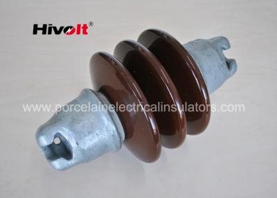 China L40BE200 Porcelain Suspension Insulator 40KN Strength 450mm Creepage for 11-33kV Transmission Lines for sale