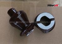 China LV Ceramic Insulator Bushing 1KV 250A DIN 42539 Chocolate Brown for Transformer for sale