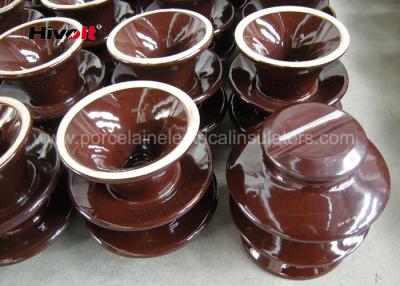 China 24kV Porcelain Pin Insulator for Distribution Lines - 305mm Length, 12.5KN Strength, Russian Standard C-130 for sale