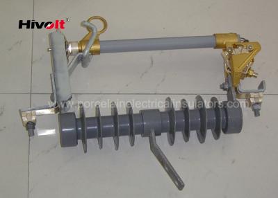 China 27kV Composite Dropout Fuse Cutout - 100A Rated Current, 8kA Breaking Capacity for Steel/Wood Cross Arm for sale