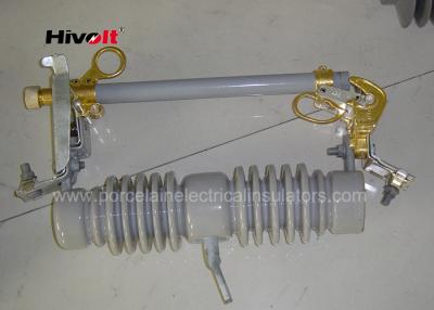China ANSI Standard 27KV Porcelain Dropout Fuse Cutout - 100A 200A 300A Current Rating with 340mm Leakage Distance for sale