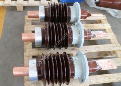 China 36kV 800A Hollow Core Insulator for Oil-Type Transformers with 576mm Creepage Distance and Flange Mounting for sale