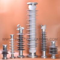 China Station Post Insulator Silicone Rubber 110kV-1880kV Lightning Impulse Withstand Voltage 450mm-20000mm Creepage Distance for sale