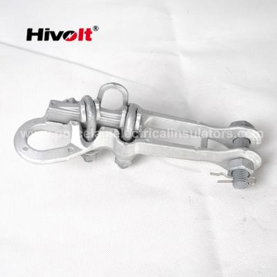 China HIVOLT 200 Aluminum Hot Line Clamp with 7000+ lbs Tension Strength for Transmission Lines for sale