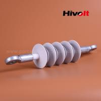 China 24kV 70kN Composite Long Rod Insulator with Eye-to-Eye Connection - 450mm Length, 890mm Creepage Distance for sale