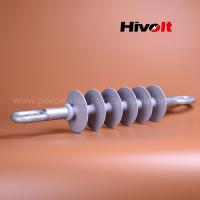 China 36kV 70kN Composite Suspension Insulator with Oval Eye Double End Connection - 560mm Length, 1100mm Creepage Distance for sale