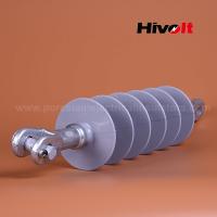 China 25kV Silicone Rubber Composite Insulator with 70KN Mechanical Load and 445mm Length - Tongue & Clevis Connection for sale