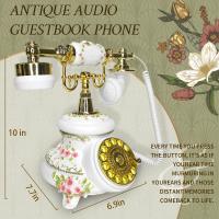 China Party European Wedding Phone Guest Book Audio Guest Book FiayaCom Message Recorder for sale