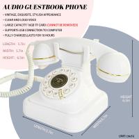 China Forever Cherished Memories Wedding Phone Guest Book Capture Every Heartfelt Message for Your Special Day for sale