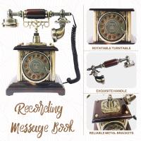 China Vintage Retro Style Video Guest Book Wedding Charging Phone Recording For Wedding for sale