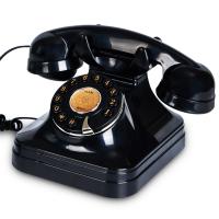 China Charging Wedding Audio Guest Book Black Vintage Phone Voice Recorder For Keep Memories for sale