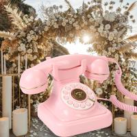 China Clear Sound Audio Wedding Guest Book Voicemail Pink For Collecting Guests Wishes for sale