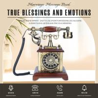 China Keep Memories Alive Phone Guest Book - Perfect for Recording Voice Messages from Loved Ones at Special Events for sale