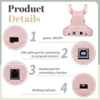 China Event Voice Guest Book Wedding Plastic Clear Recording Wedding Phone Guest Book 10hr for sale